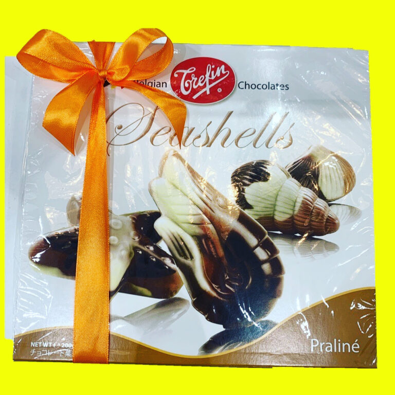 Trefin Belgian Chocolate Seashells 200g