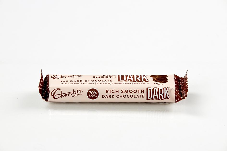 Rich Smooth Dark Chocolate Bar (70% Cocoa)- 40g